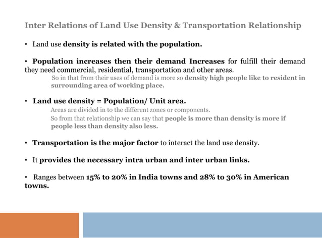 Landuse theory _introduction to landuse planning | PPT