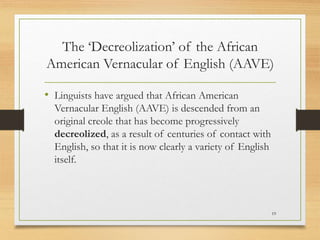 Language and Contact SOCIOLINGUISTICS | PPT