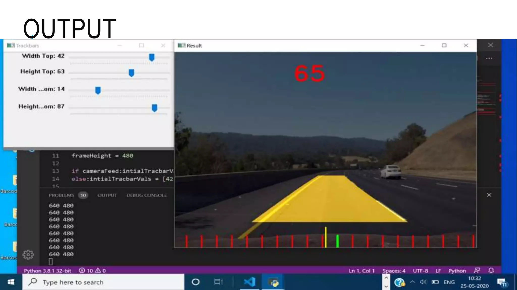 Lane detection in fog | PPT