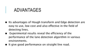 Lane detection in fog | PPT