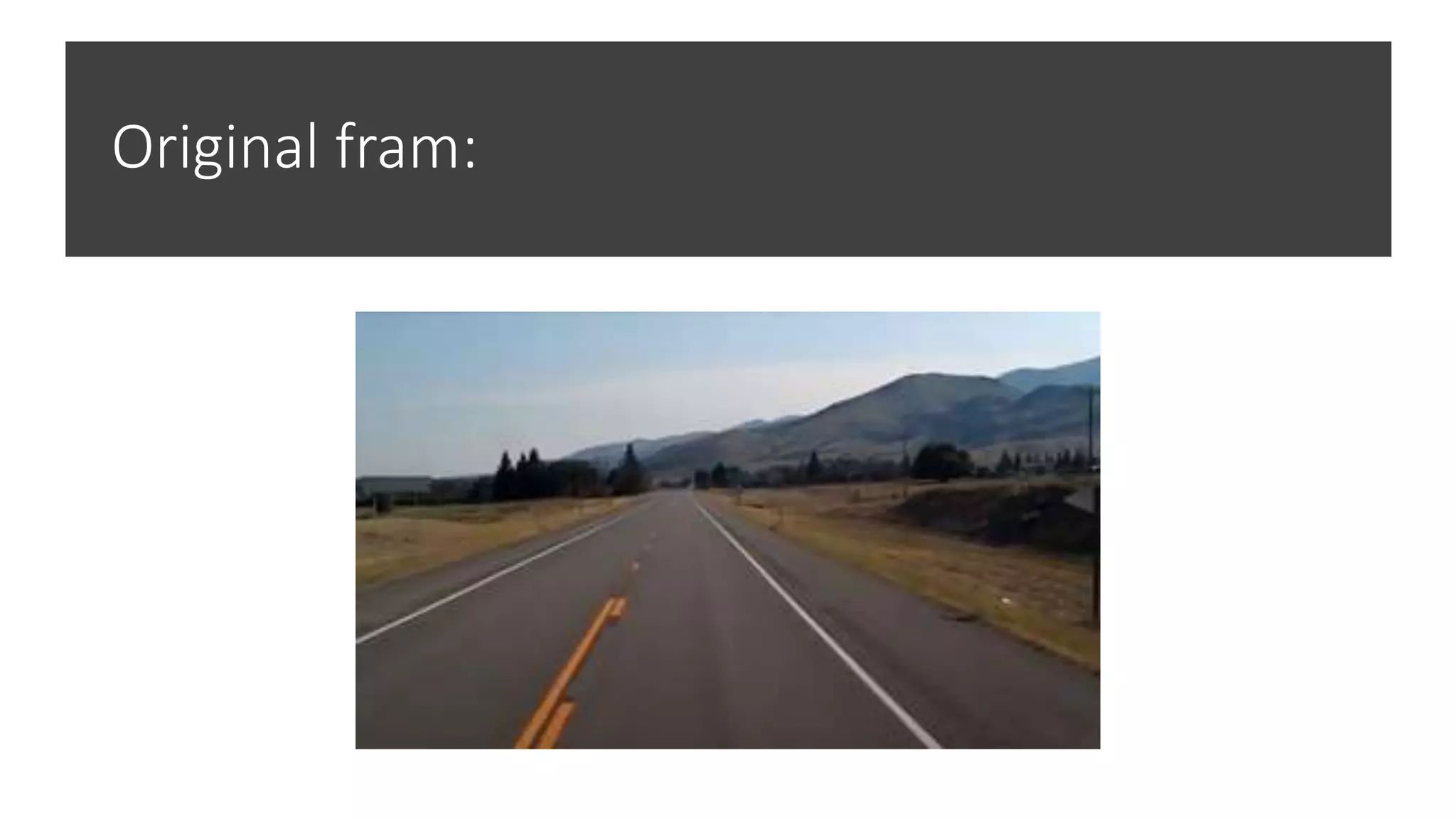 Lane Detection.pptx | Technology & Computing