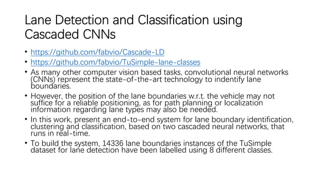 Camera-Based Road Lane Detection by Deep Learning II | PDF