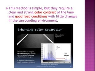 Lane detection sensors | PPTX