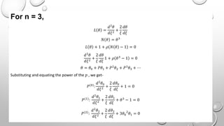 Lane_emden_equation_solved_by_HPM_final | PPTX | Web Development | Internet