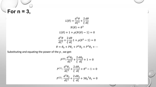 Lane_emden_equation_solved_by_HPM_final | PPTX | Web Development | Internet