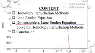 Lane_emden_equation_solved_by_HPM_final | PPTX