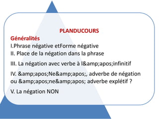 LA NEGATION EN FRANCAIS.pptx