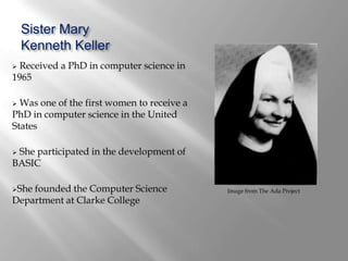Women and Computer Science | PPTX