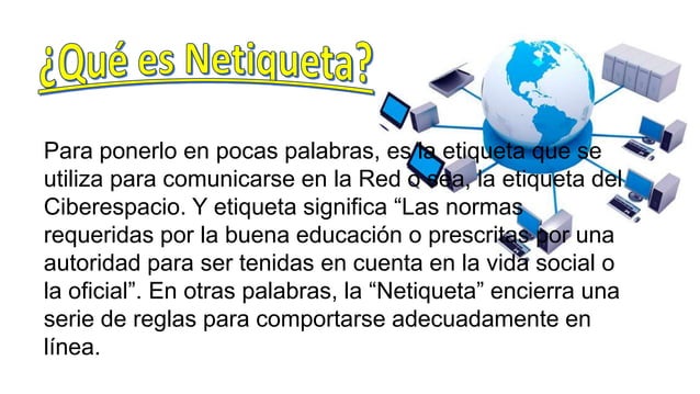 La netiqueta | PPTX
