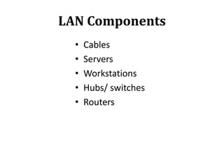 LAN (Local Area Network) | PPTX
