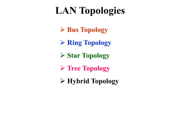 LAN (Local Area Network) | PPTX