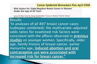 Angela Lanfranchi - Abortion as a Cause of Breast Cancer | PDF