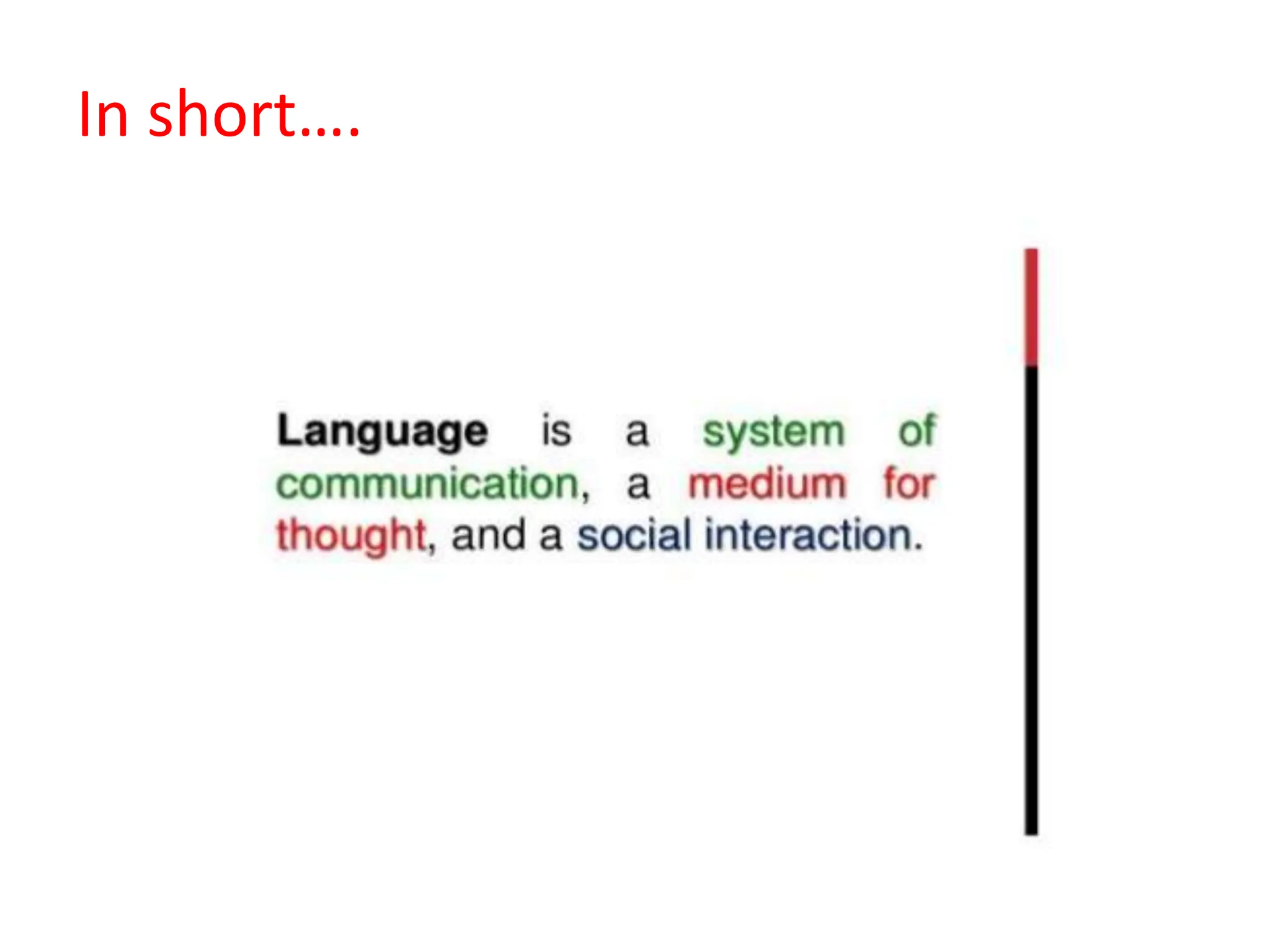 What is language? Definitions of different authors | PDF