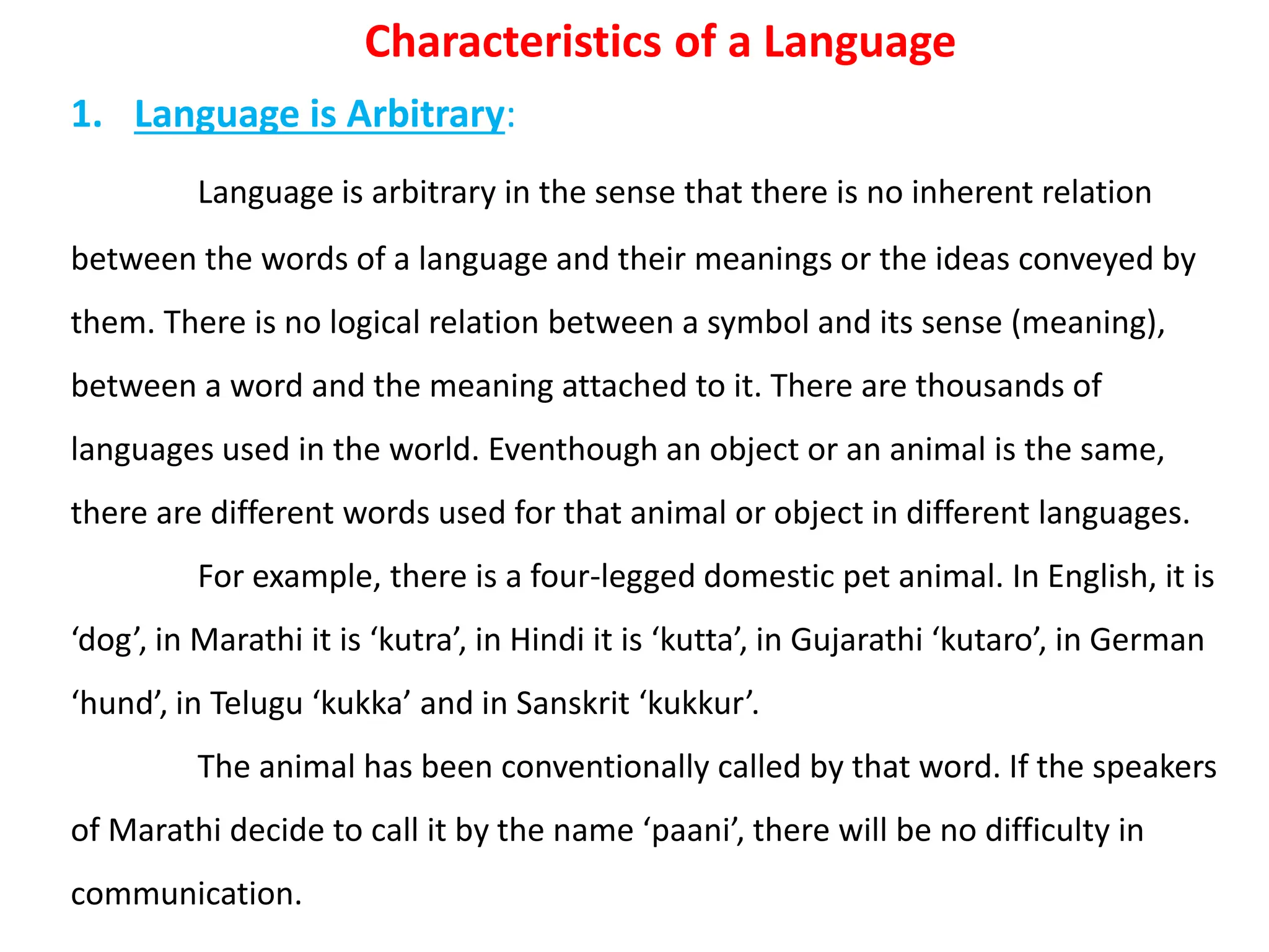 What is language? Definitions of different authors | PDF