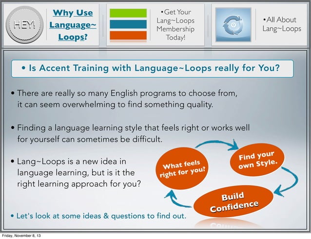 American Accent Training with Language~Loops | PDF