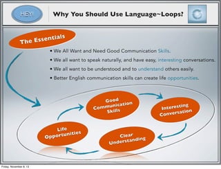American Accent Training with Language~Loops | PDF