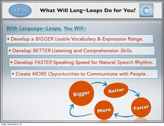 American Accent Training with Language~Loops | PDF