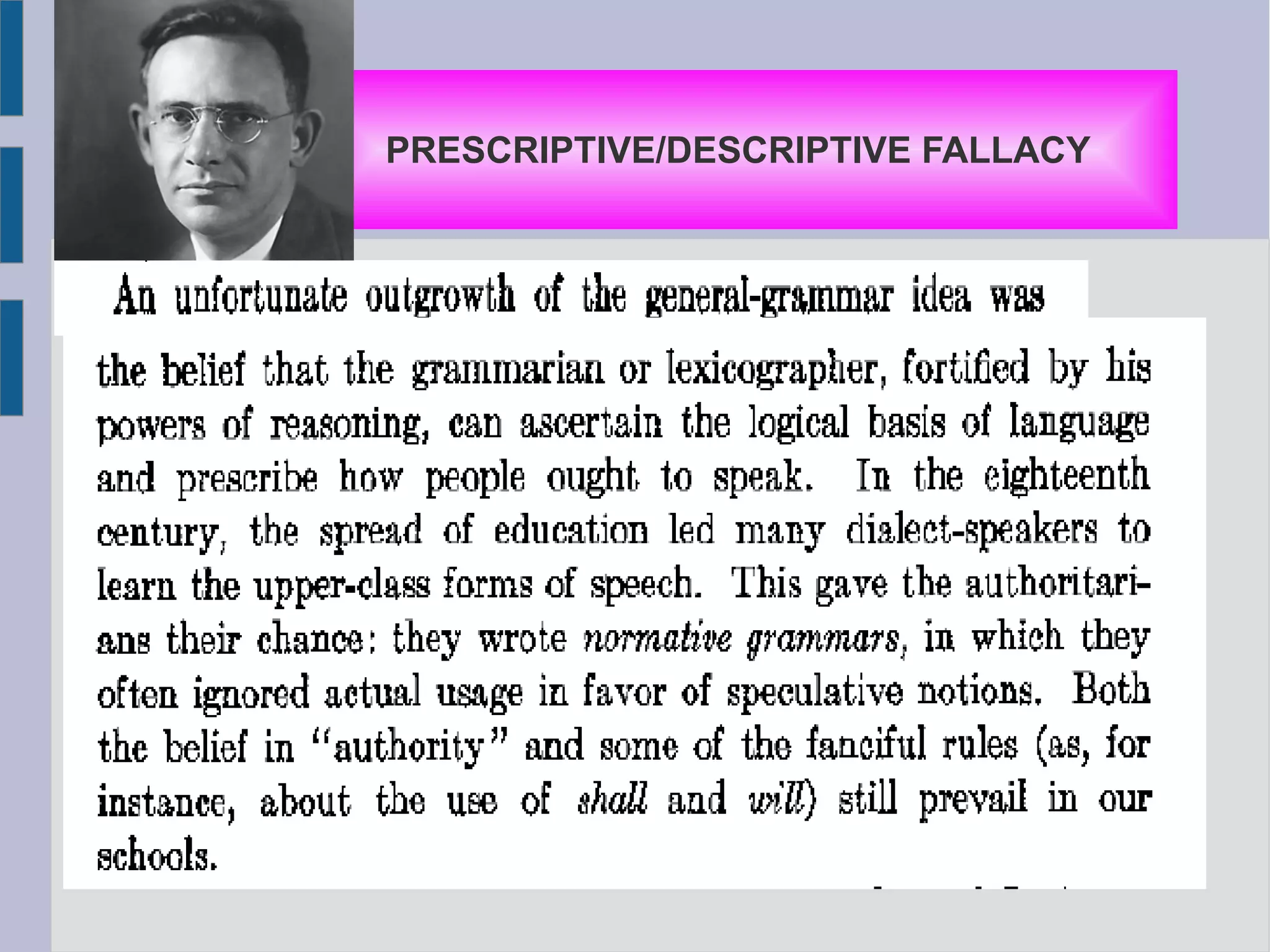 GRAMMAR & LOGIC: AN UNHOLY MARRIAGE | PPT