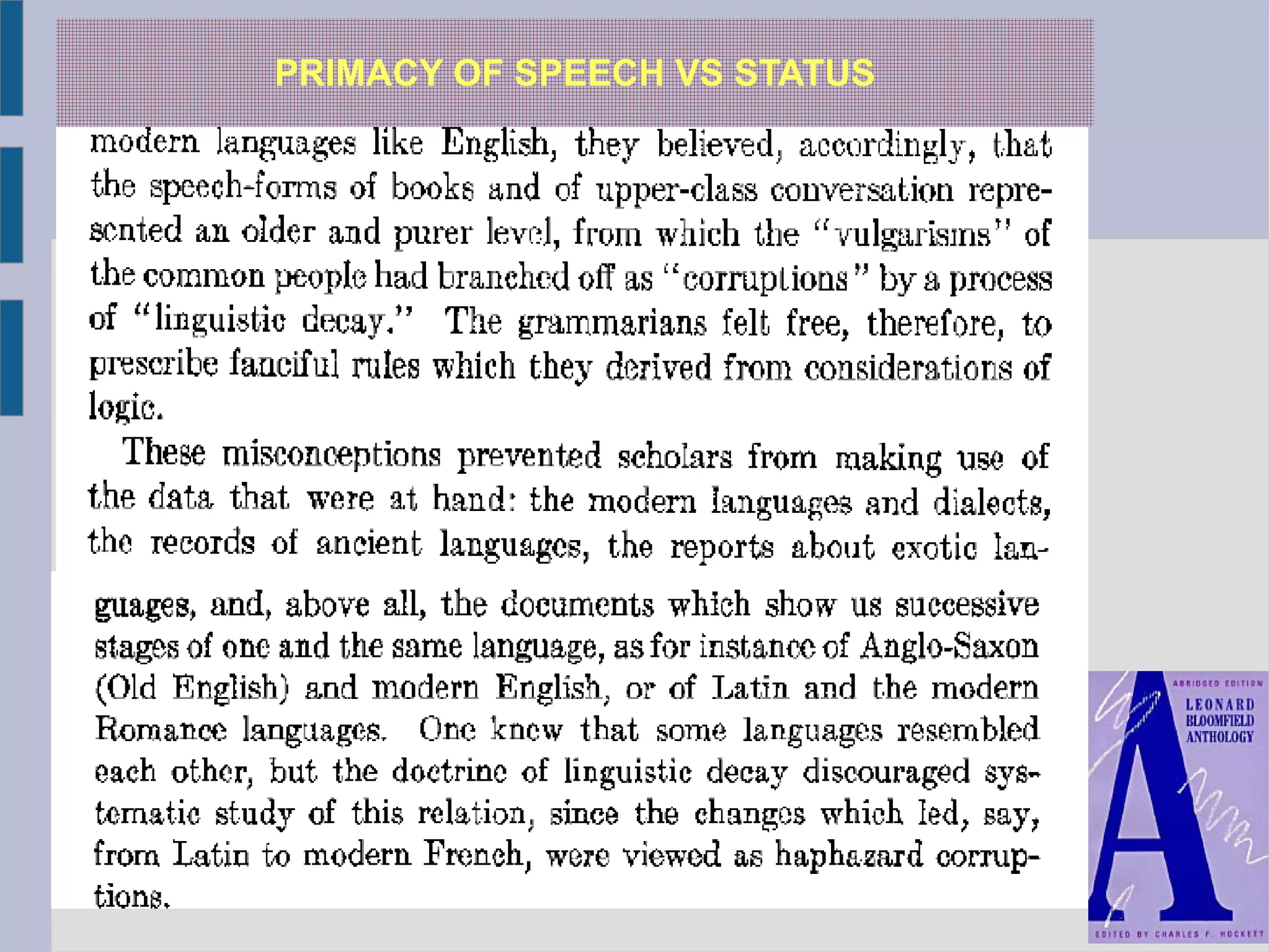 GRAMMAR & LOGIC: AN UNHOLY MARRIAGE | PPT