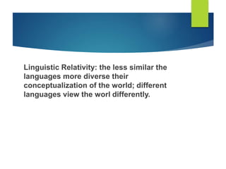 Language and culture | PPTX