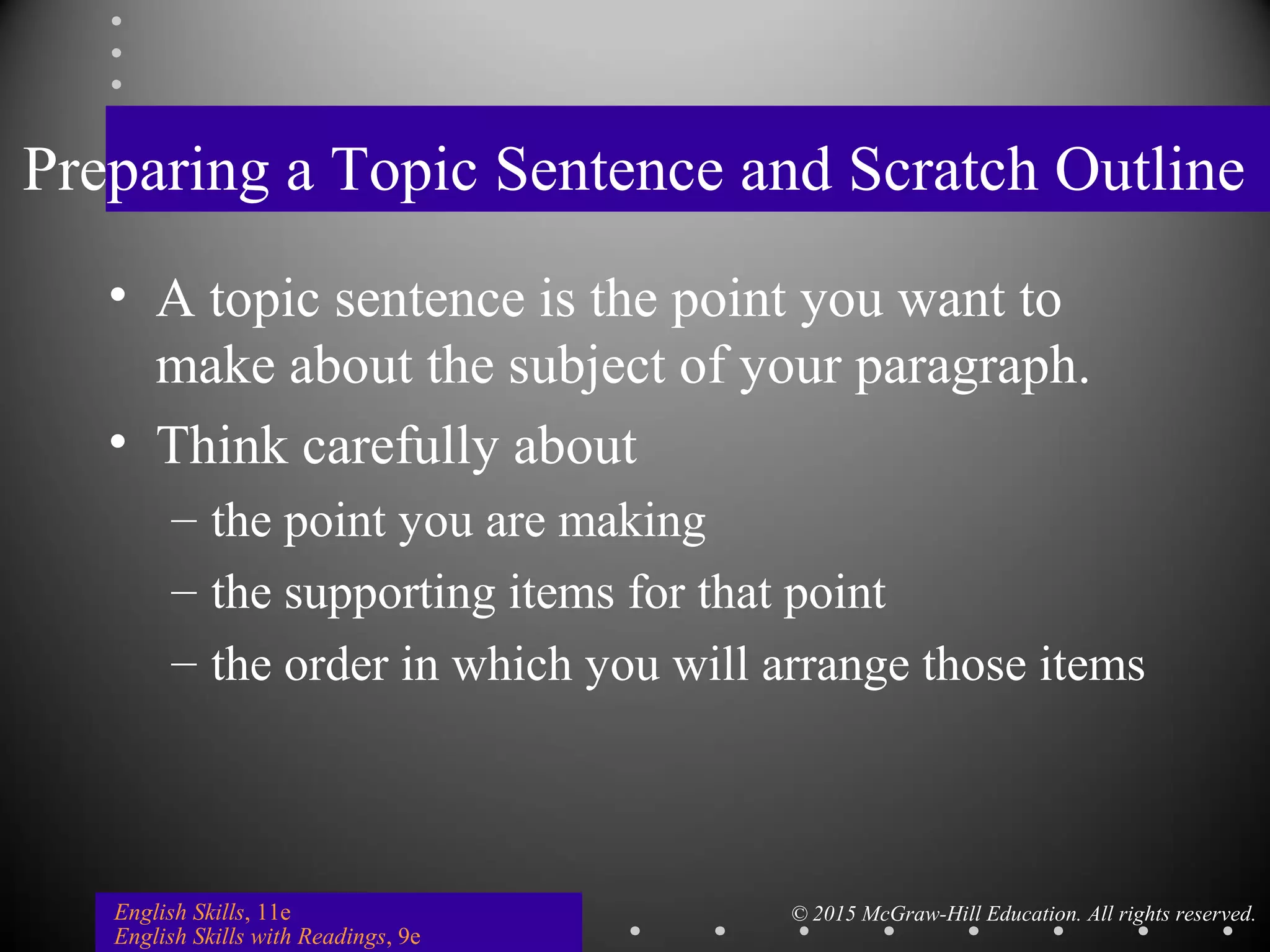 Chapter 2: The Four Bases and the Writing Process (Langan) | PPT