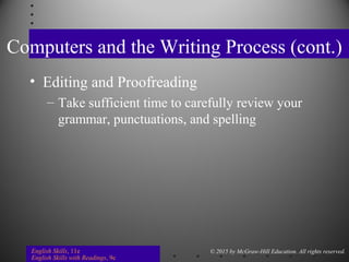 Chapter 7: Writing in the Digital Age (Langan) | PPT