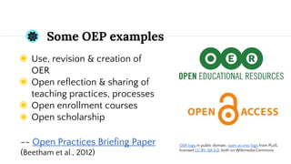 It's Not Just About the Money: Open Educational Resources and Practices ...