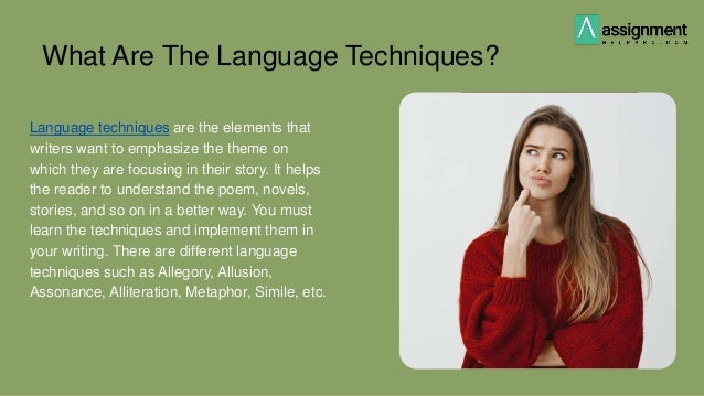 Language Techniques Give You 100% Score | PPT