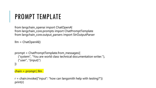 Generative AI Application Development using LangChain and LangFlow | PPTX | Programming ...