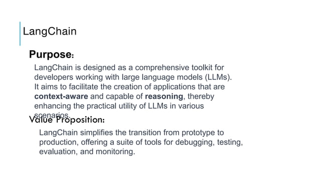 Generative AI Application Development using LangChain and LangFlow ...