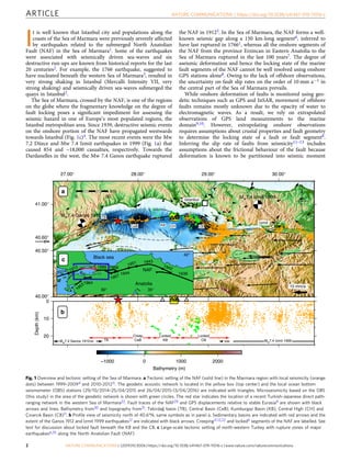 Marmara Geodetical Hazard | PDF