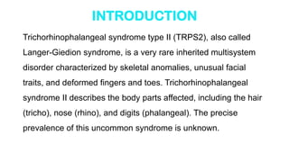 LANGER GIEDION SYNDROME | PDF