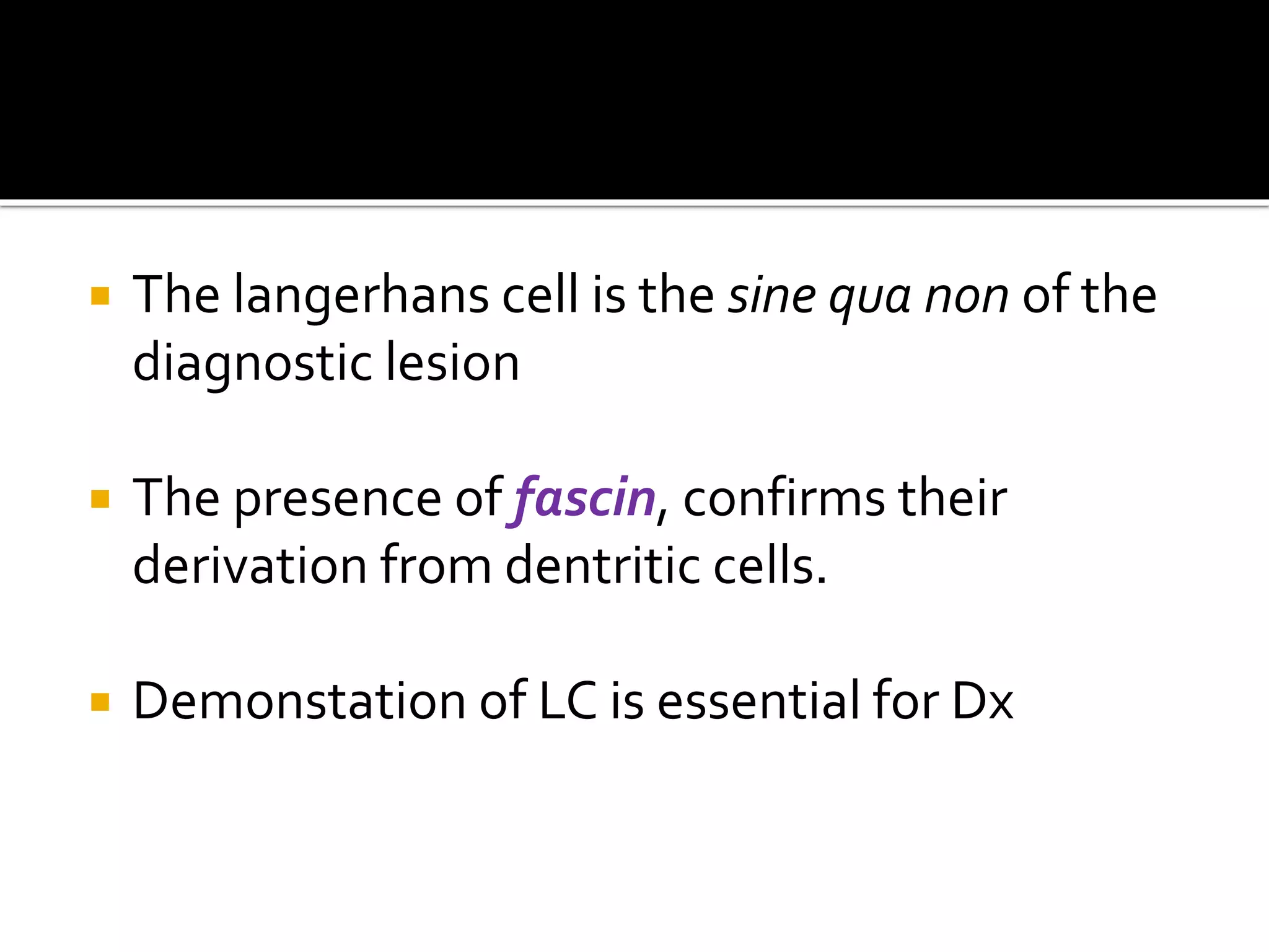 Langerhans cell histiocytosis | PPTX