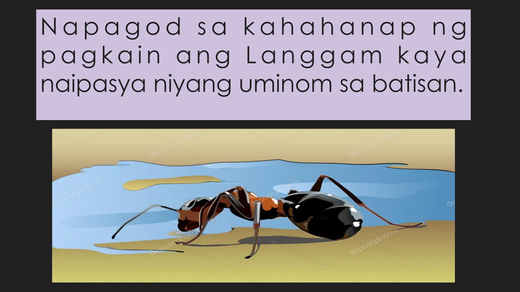 Mikling Kuwento. Ang Langgam at ang Kalapati | PDF