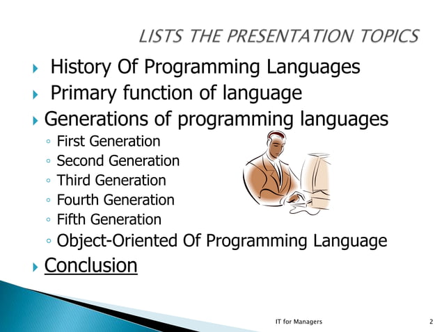 Lang generations 7557_syed_ghazanfarnaqvi_saturday | PPTX | Programming ...