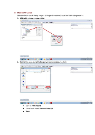 Langkah langkah dasar visual foxpro | PDF
