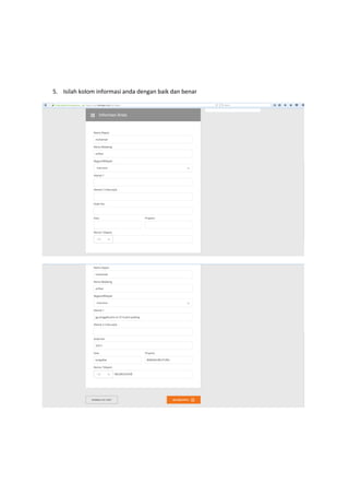 Langkah langkah membuat hostinger | PDF