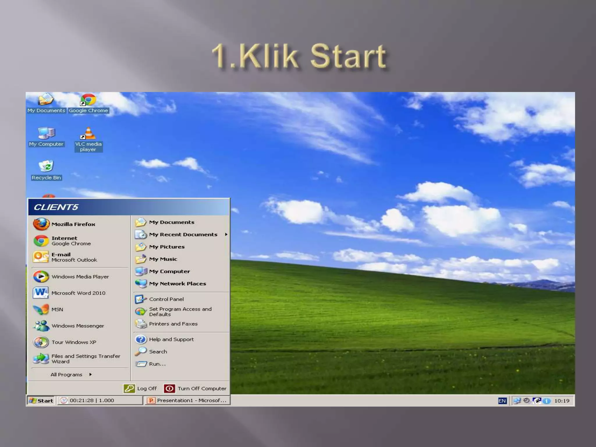 Langkah Langkah Mulai Microsoft Powerpoint Pptx