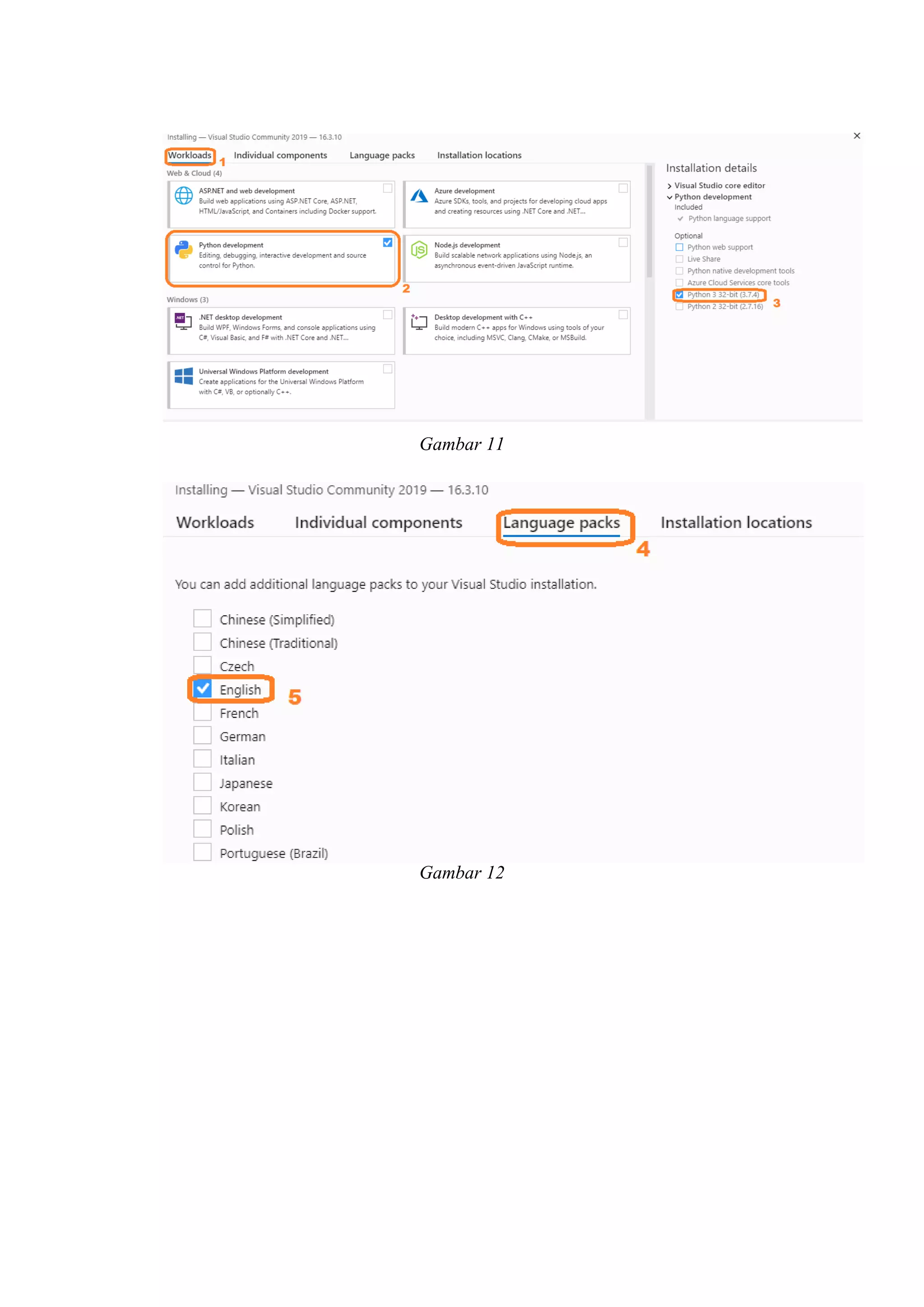 Langkah langkah untuk menginstal program python 3 pada sistem operasi ...