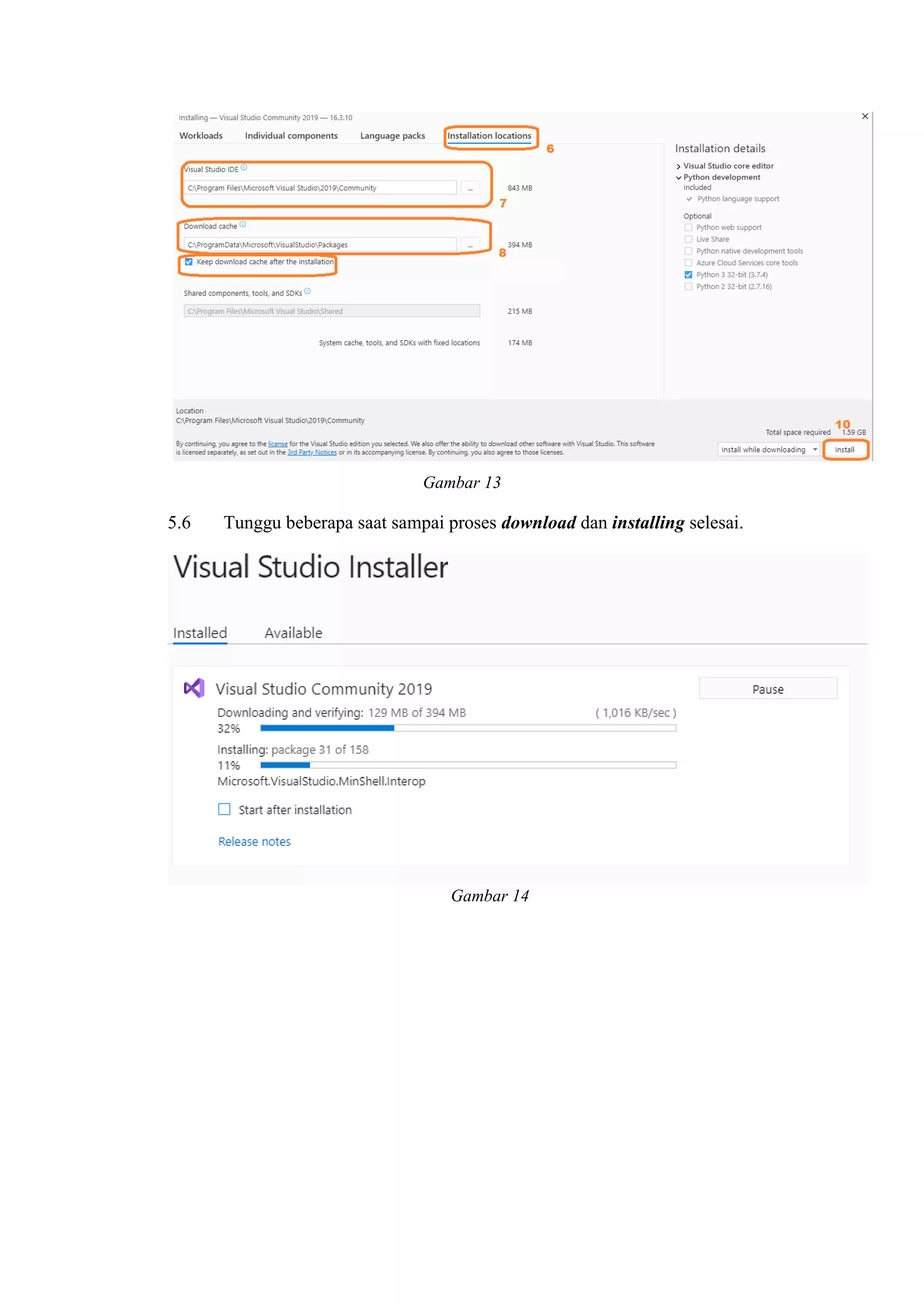 Langkah langkah untuk menginstal program python 3 pada sistem operasi ...