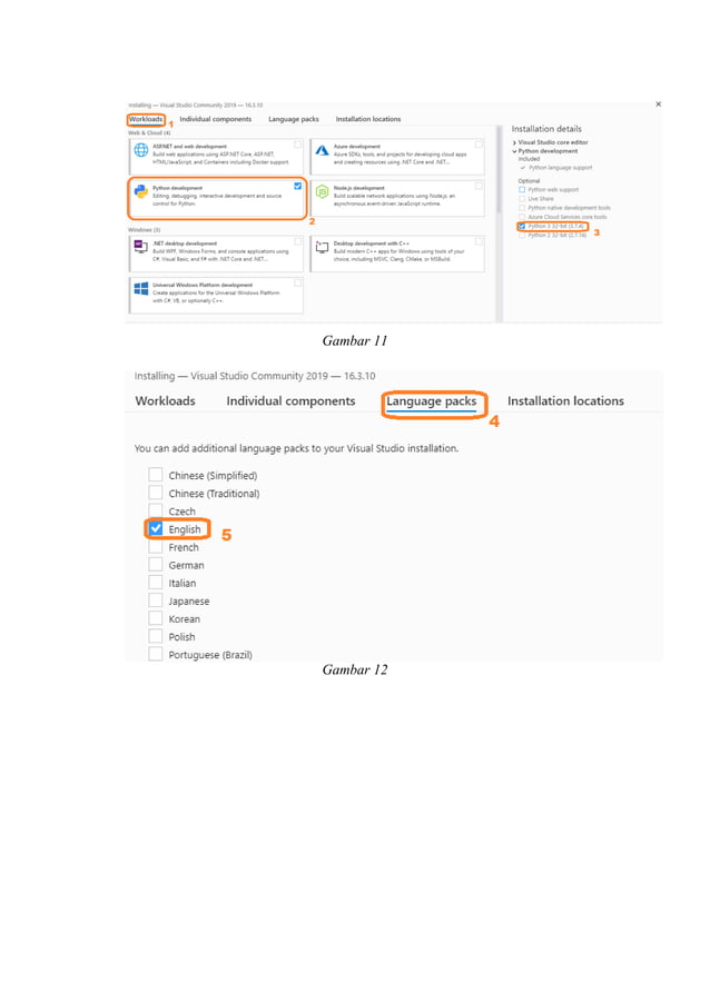 Langkah langkah untuk menginstal program python 3 pada sistem operasi ...