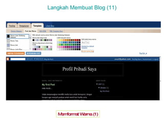 Langkah Membuat Blog | PPT