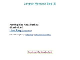 langkah-membuat-blog.ppt............................. | PPT