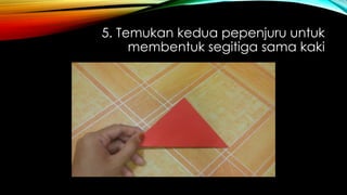 Langkah membuat-corak-lipatan-dan-guntingan | PPTX