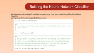 Langkah Building the Neural Network Classifier.pptx