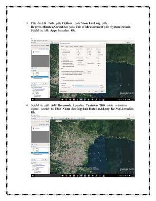 Langkah Langkah digitasi menggunakan argis | DOCX