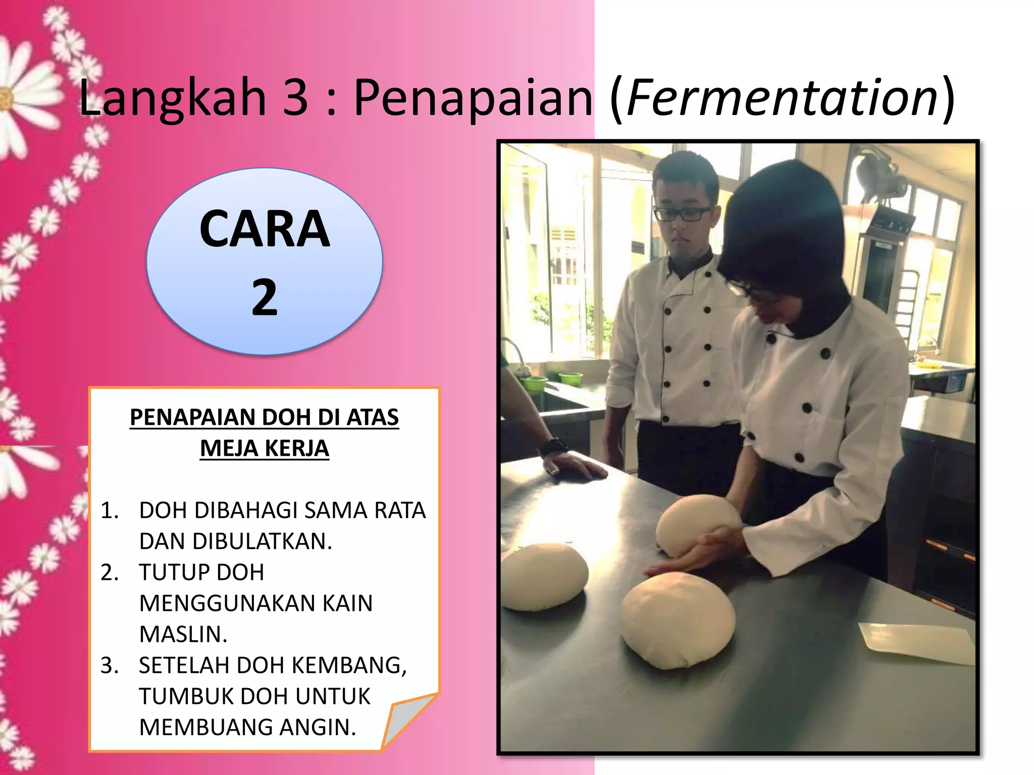 Langkah kerja menyedia doh softroll | PDF