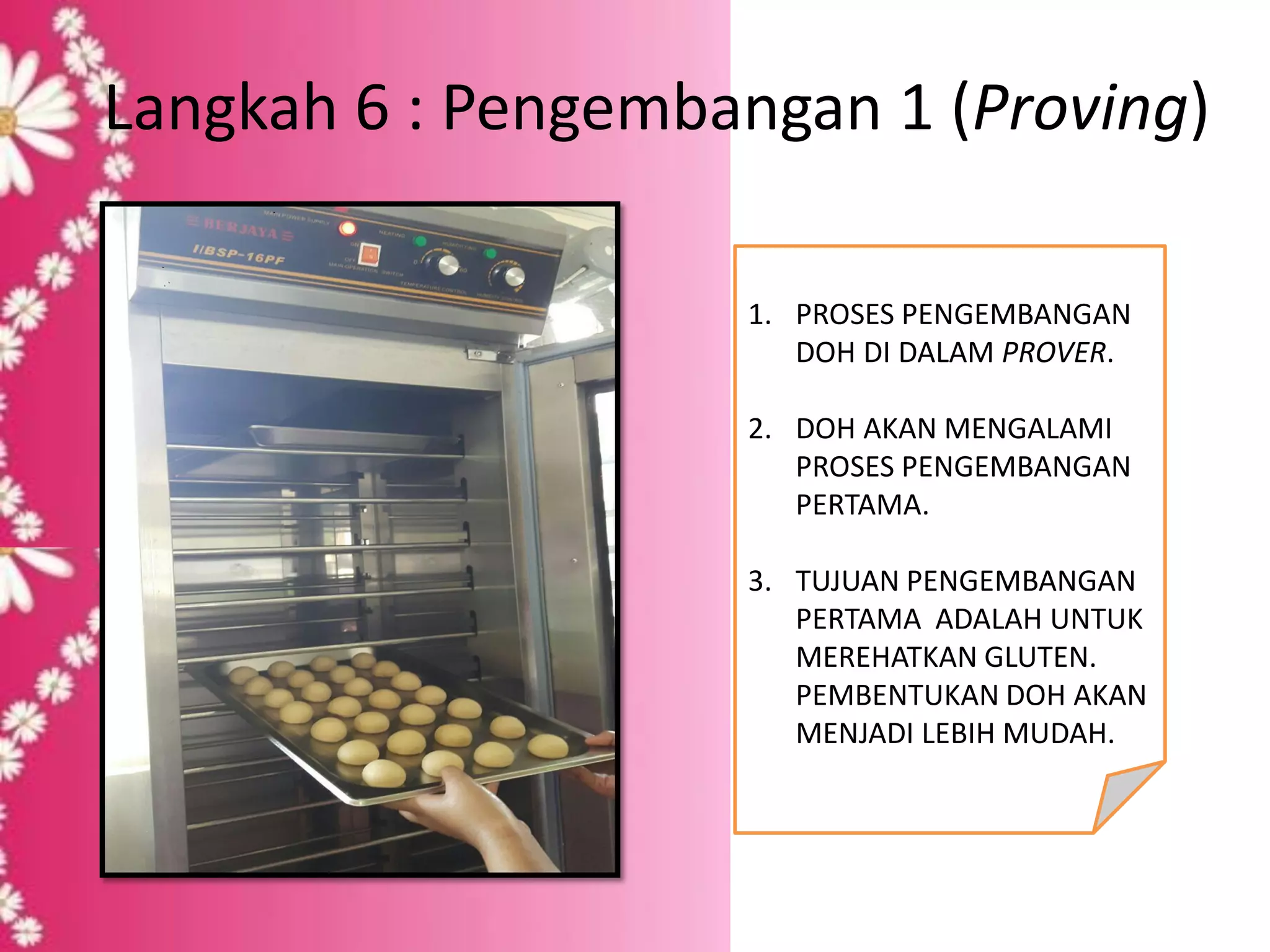 Langkah kerja menyedia doh softroll | PDF