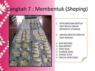 Langkah kerja menyedia doh softroll | PDF