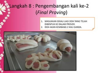 Langkah kerja menyedia doh softroll | PDF
